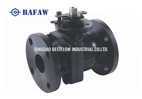 Ansi Cast Iron Ball Valves With Iso Pad Cast Iron Flanged Ball Valve