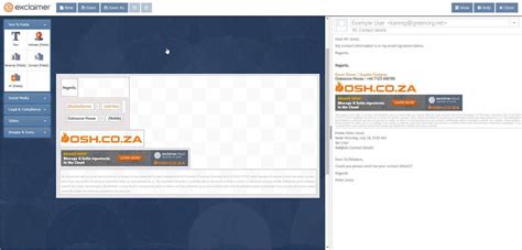 Exclaimer Signature Templates