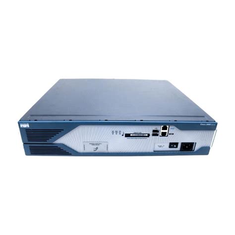 Cisco 2851 Dc Router W Dc Pwr 2ge 4hwic 3pvdm 1nme Xd Refurbished