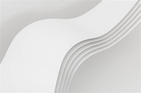 Premium Photo 3d Rendering Curve Surface And Light Background