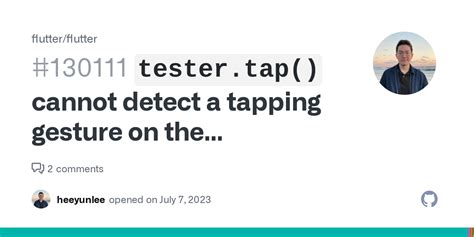 Tester Tap Cannot Detect A Tapping Gesture On The Previous Next