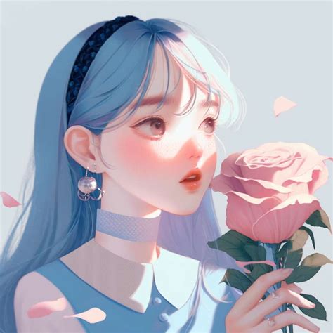 头像 捧花花女生头像 最新更新 图库 素材集市