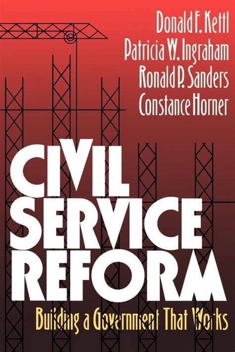 Civil Service Reform 9780815749035 Donald F Kettl Boeken Bol