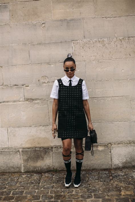 The Best Street Style At Paris Fashion Week Spring Summer 2023 ELLE