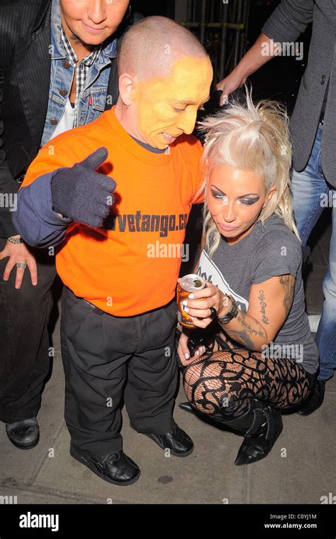 Jodie Marsh And Her Girlfriend Nina Leave Volstead Nightclub And Walk