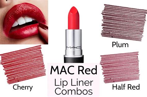 10 Best Red Mac Lipstick And Lip Liner Combinations