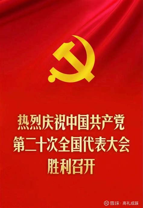 喜迎二十大再踏新征程百年峥嵘岁月数不尽的风雨兼程换来了今日的国泰民安团结一心向第二个百年目标奋进 雪球