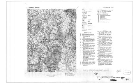 Map Geologic Map Of The Mount Lincoln 15 Minute Quadrangle Eagle