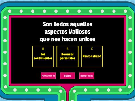 Ejercicio Gameshow Quiz