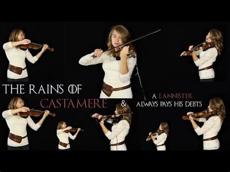Rains Of Castamere En Violín Historia Significado Y Cómo Tocar