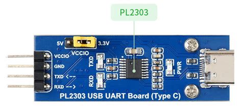 Pl2303 Usb To Uart Ttl Communication Module Usb C Connector