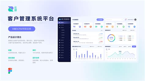 Scrm客户后台管理系统zddong 站酷zcool