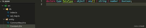 使用ts Node本地运行nodets项目，dts类型文件内的声明找不到的问题，报错tserror ⨯ Unable To Compile Typescriptts Node 找不到