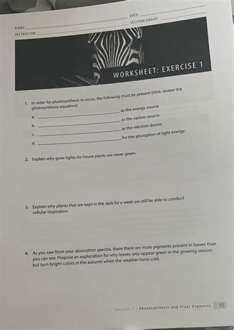 solved date section group name instructor worksheet