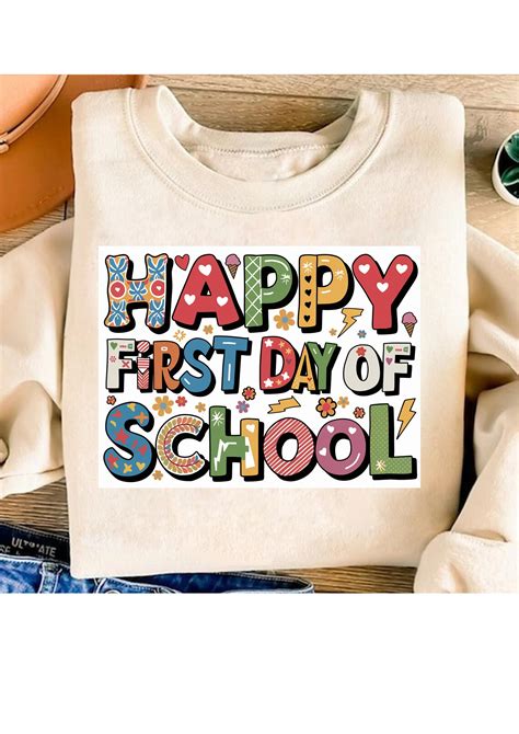 Happy First Day School Png Back To School Png Retro Back To School