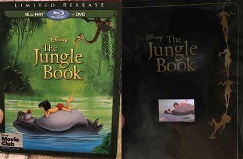 The Jungle Book Limited Release Disney Movie Club Exclusive Blu Ray It