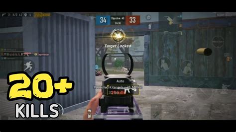 My Best Gameplay On Tdm Pubg Mobile Youtube