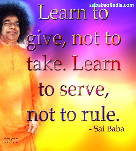 Sathya Sai Baba Quotes Quotesgram