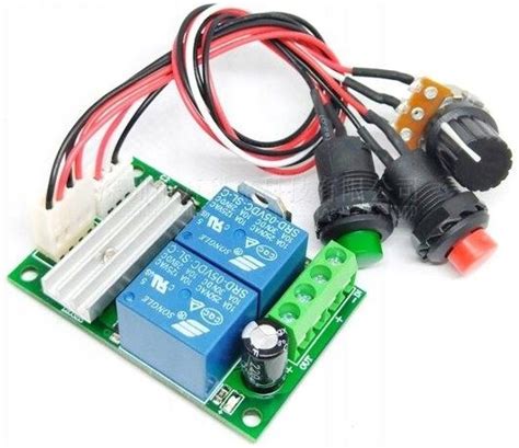 Moduł Regulatora obrotów silnika prawo lewo 6 24V DC 3A sterownik