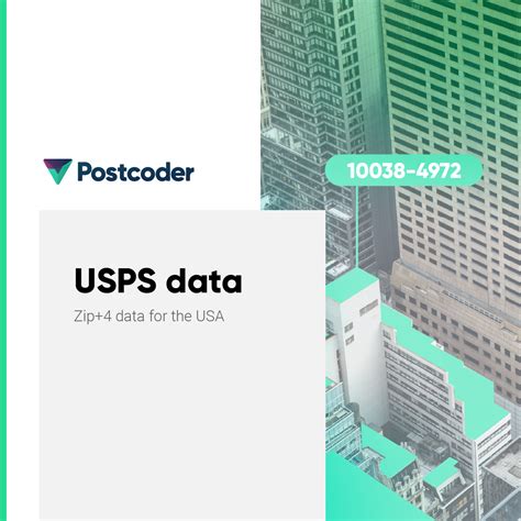 Usps Zip4 Data For The Usa Postcoder