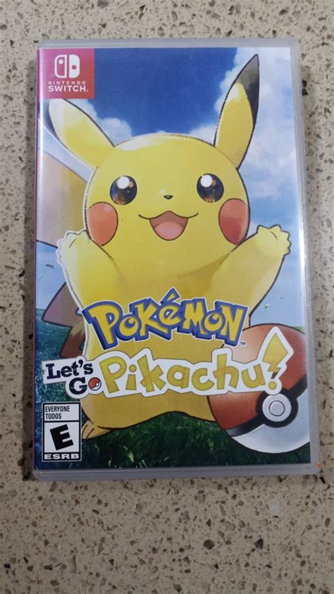 Pokemon Let S Go Pikachu For Nintendo Switch Video Gaming Video Games