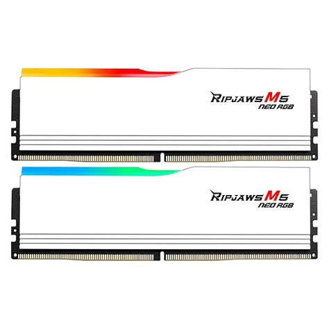 G Skill Ripjaws M Neo RGB Go X Go DDR MHz CL Blanc
