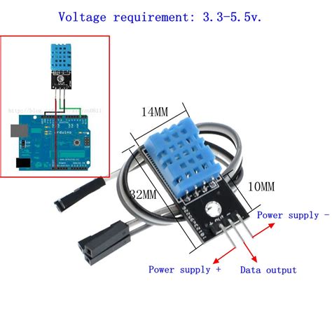 DHT Temperature And Relative Humidity Sensor Module For Arduino ASK Electronics