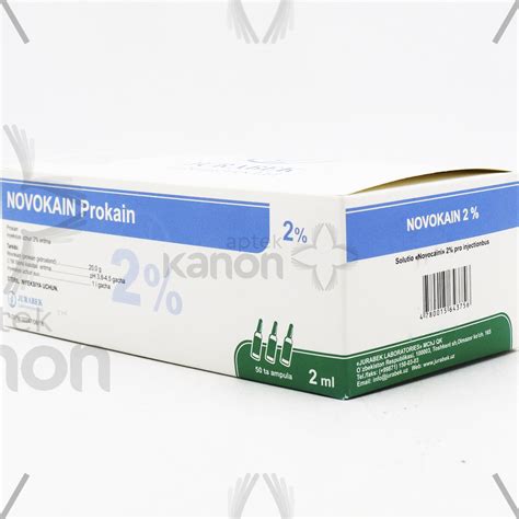 Novokain 2% 2 ml N10 Aptekonline.az - onlayn aptek