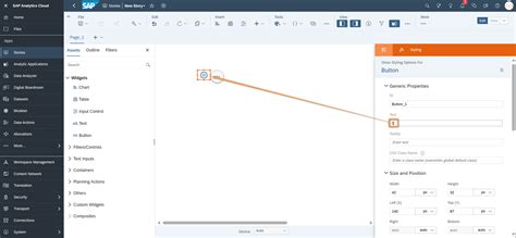 add sap icons to your sap analytics cloud dashboards