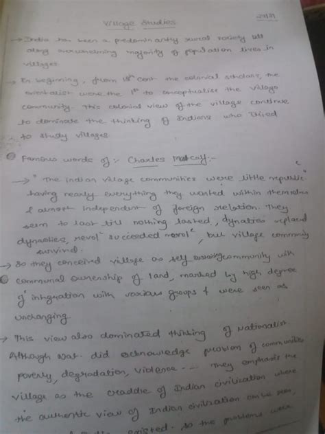 Upendra Gaur Sociology Optional Handwritten Class Notes 2018