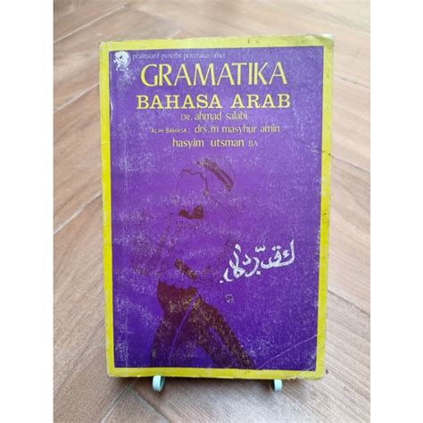 Jual Gramatika Bahasa Arab Dr Ahmad Salabi Shopee Indonesia