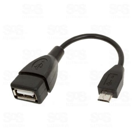 Cabo Otg Micro Usb V8