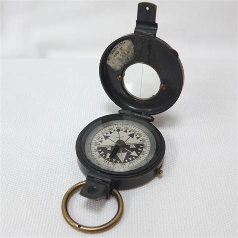 Antique Thomas Armstrong Prismatic Night Marching Compass C1880