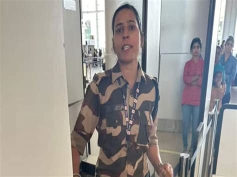 Who Is Kulwinder Kaur Cisf Constable Who Slapped Kangana Ranaut Over