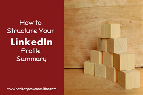 How To Structure Your Linkedin Profile Summary Online Sales Guide Tips