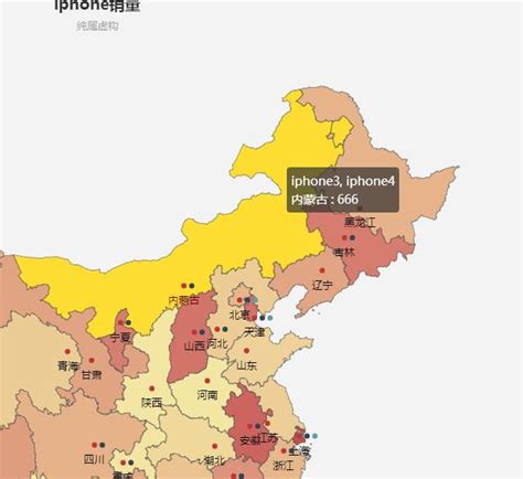 echarts地图中tooltip提示框通过formatter分别显示多个数值 程序员大本营