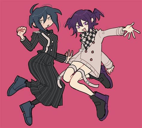 Fem Kokichi Ouma And Fem Shuichi Saihara Danganronpa Funny