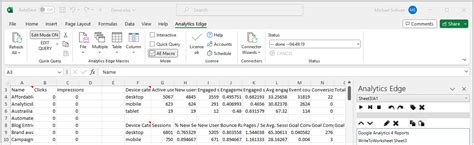 Analytics Edge Add In For Excel Analytics Edge