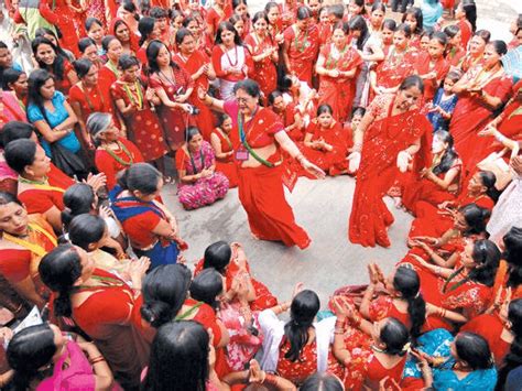 Nepal Celebrates Teej 2020 The Festival Of Fasting And Fun