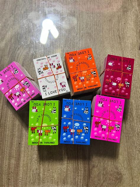 หัวกระดาษ แกะน้อย 100 ใบ ต่อ 1 ก้อน มี 7 สีให้เลือก น่ารักดี กระดาษมันเงา สวย Atis Poj Thaipick