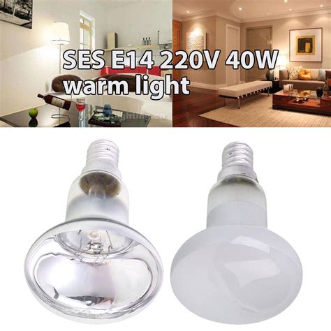 E14 Reflector Spotlight Bulb Incandescent Lamp Liv Vicedeal