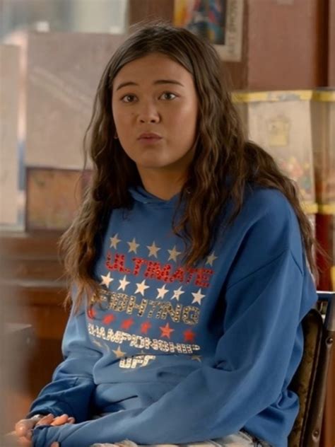 Shrinking Lukita Maxwell Blue Hoodie Jacket Hub