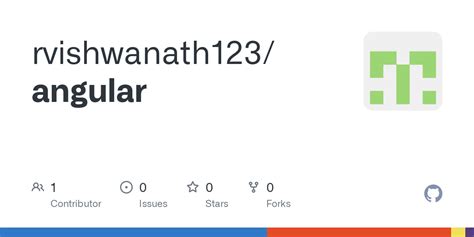 Github Rvishwanath Angular