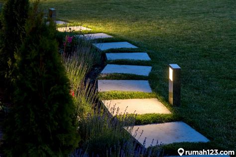 Desain Lampu Taman Minimalis Koleksi Gambar