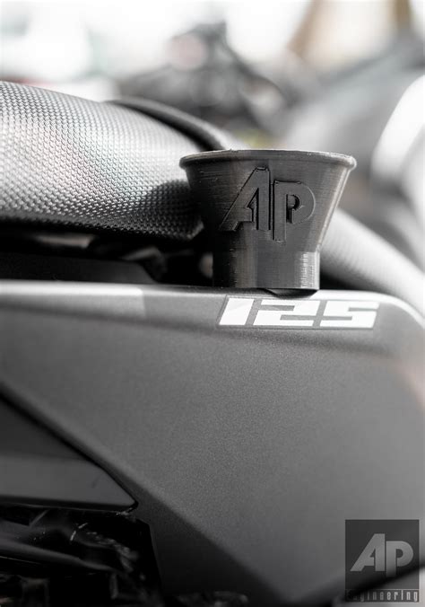 Honda Grom MSX Intake Velocity Stack Von Ap Engineering