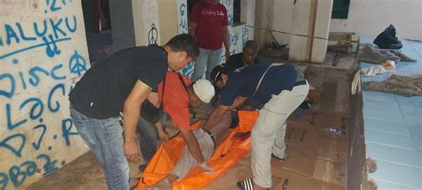 Mayat Tak Dikenal Ditemukan Di Pasar Gotong Royong Ambon