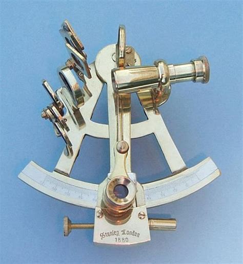 Stanley London Brass Sextants Compasses Telescopes Cutlasses And