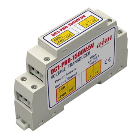 Aim Dynamics Dc1 Pro 1000vdc Voltage Transducers By Aim Dynamics
