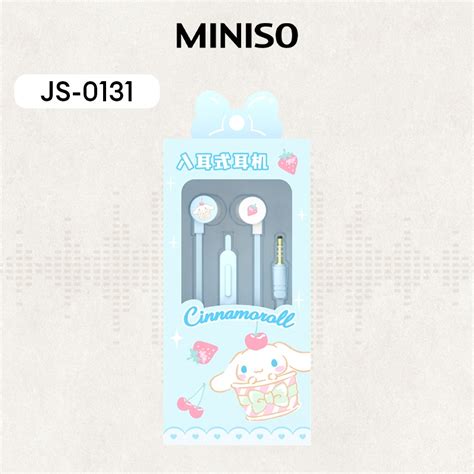 Sanrio Js Fones De Ouvido Intra Auriculares Fio Hifi Qualidade De Som Est Reo Hd