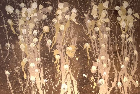 Acrylic Abstract Painting 36 X 24 Brown Painting Canvas Painting